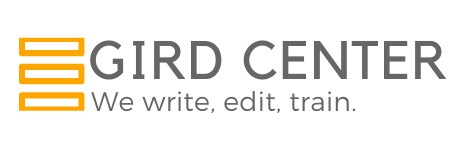 Gird Center ∣ We write, edit, train.